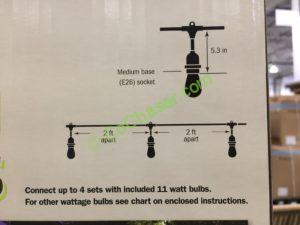 Feit Electric 48 Ft Incandescent String Lights, Model#72115 – Costco Chaser