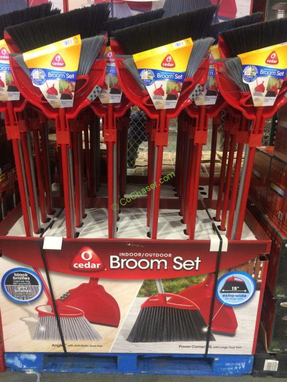 O’Cedar Indoor / Outdoor Broom 4 Piece Set – CostcoChaser