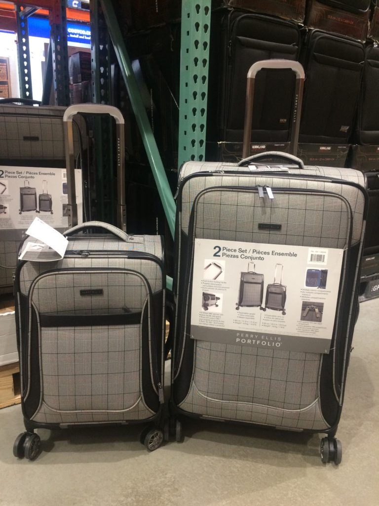 Perry Ellis Portfolio 2 Piece Softside Luggage Set – CostcoChaser