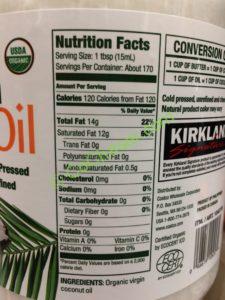 Costco-1045706-Kirkland-Signature-Organic-Coconut-Oil-chart – CostcoChaser