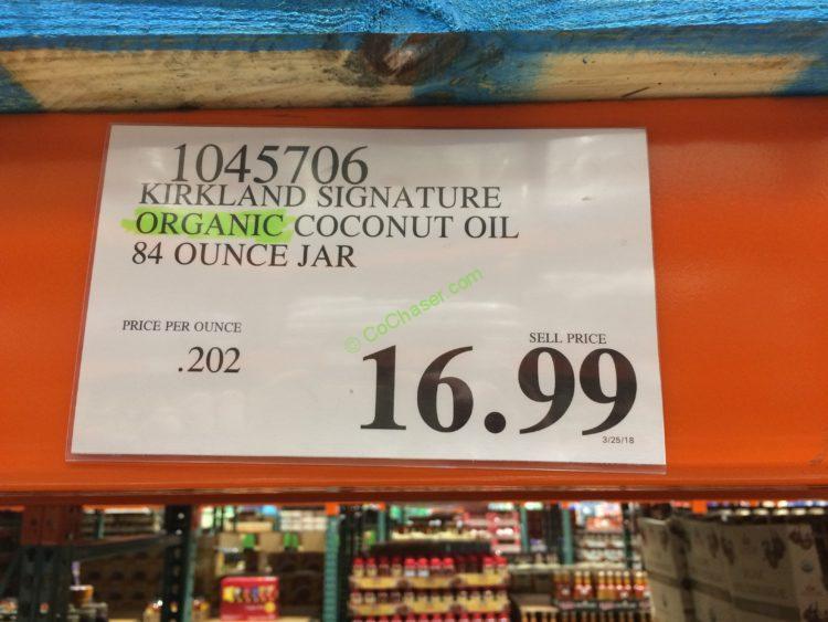 Costco-1045706-Kirkland-Signature-Organic-Coconut-Oil-tag – Costco Chaser