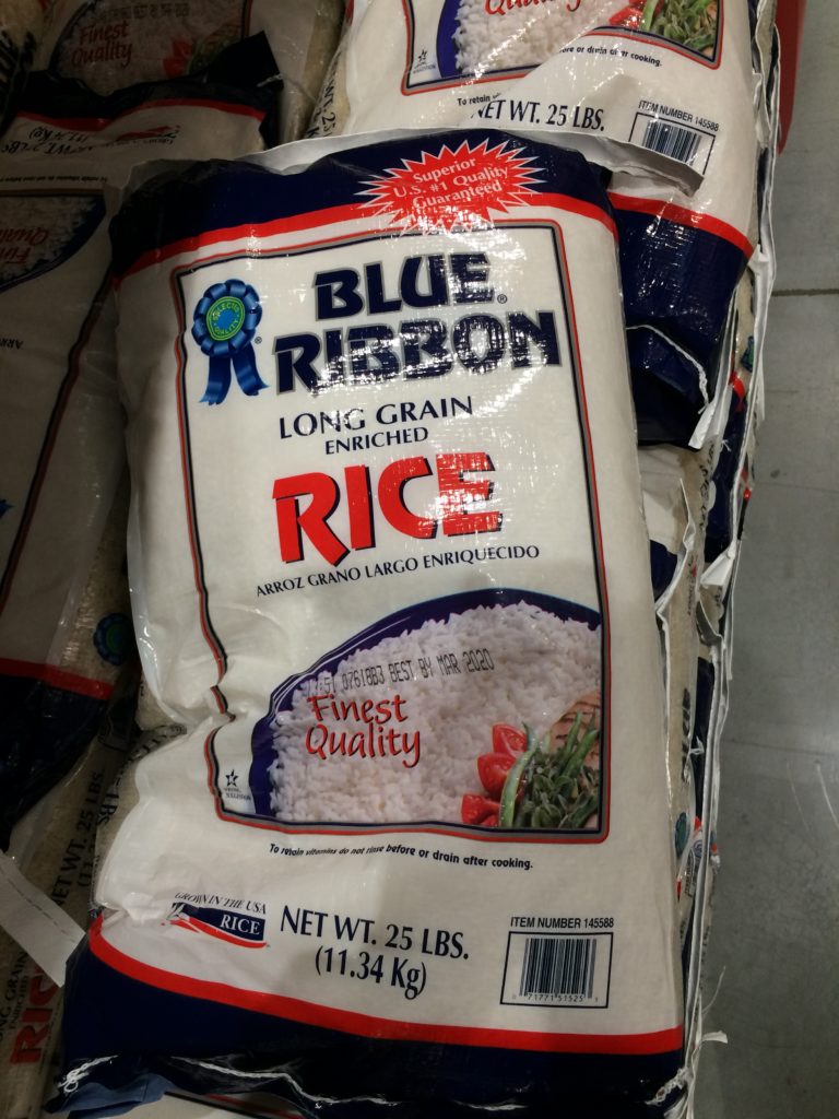 Blue Ribbon Long Grain Rice 25 Pound Bag – CostcoChaser
