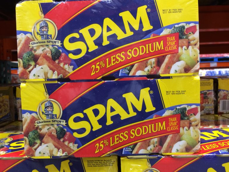Spam Less Sodium 8/12 Ounce – CostcoChaser