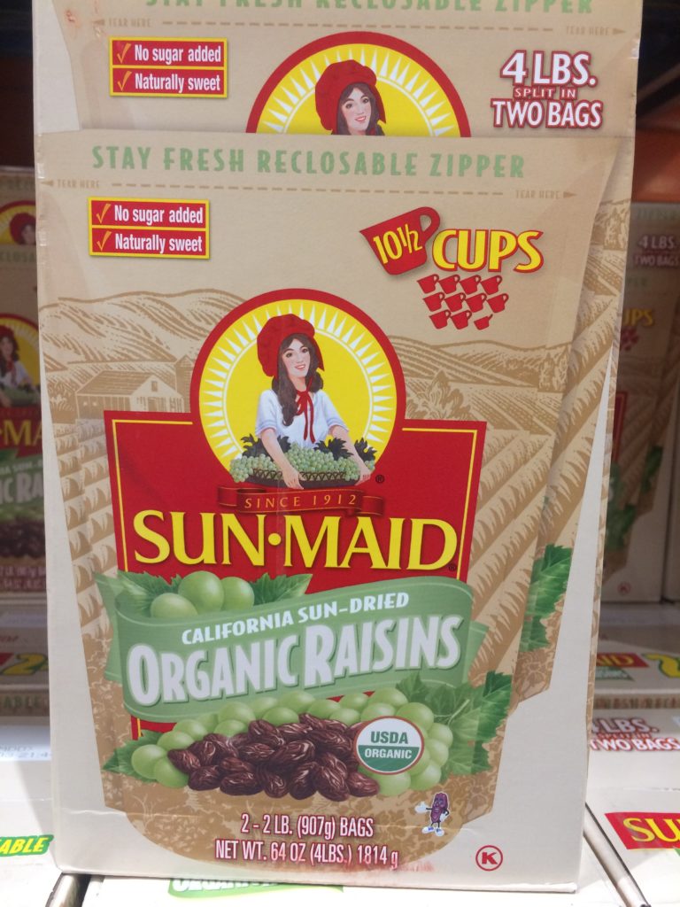 Sun Maid Organic Raisins 2/32 ounce Bags – CostcoChaser