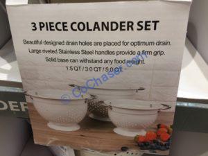 MIU 3-Piece Colanders Set – CostcoChaser