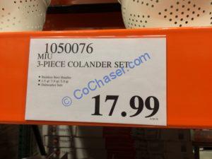 MIU 3-Piece Colanders Set – CostcoChaser