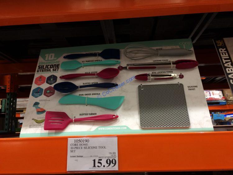 Core Home 10-piece Silicone Tool Set – CostcoChaser