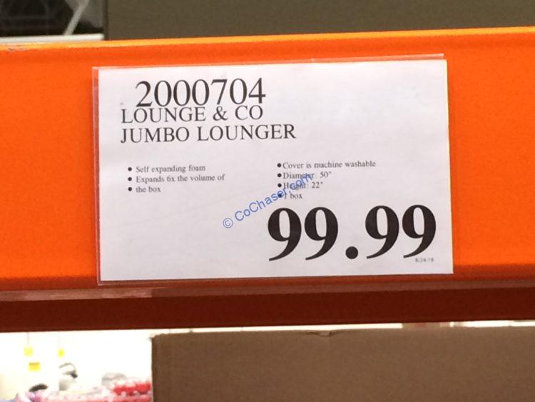 Costco-2000704-Lounge –Co-Jumbo-Lounger-tag – Costco Chaser