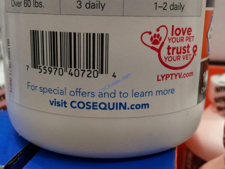 Costco-550324-Cosequin-DS-Plus-MSM-Joint Health-Supplement-for-Dogs-bar ...