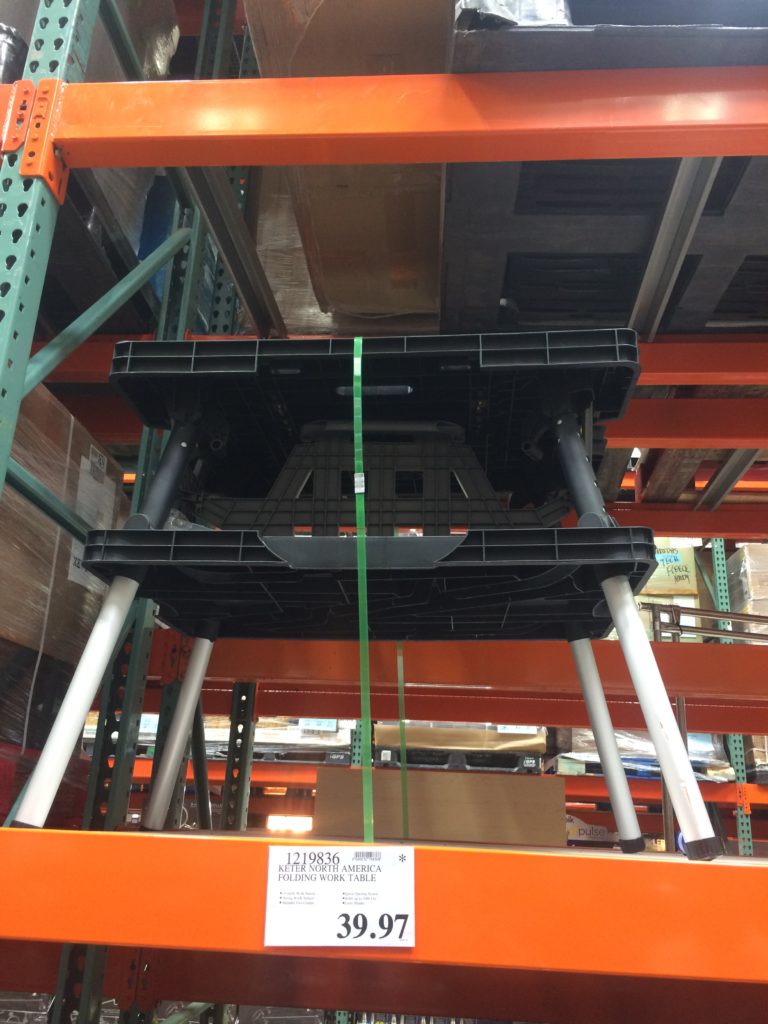 Keter North America Folding Work Table – Costco Chaser