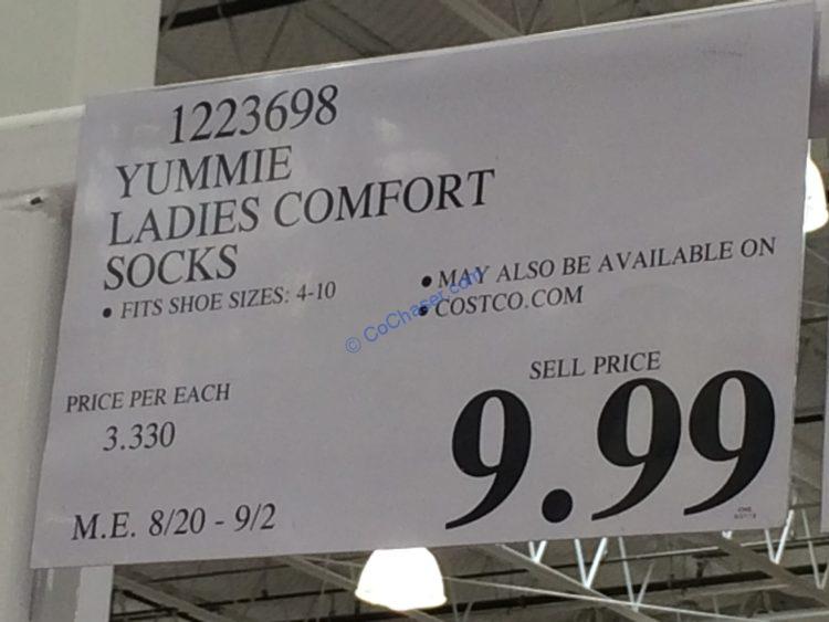 Yummie Ladies’ Comfort Socks 3 Pair – CostcoChaser