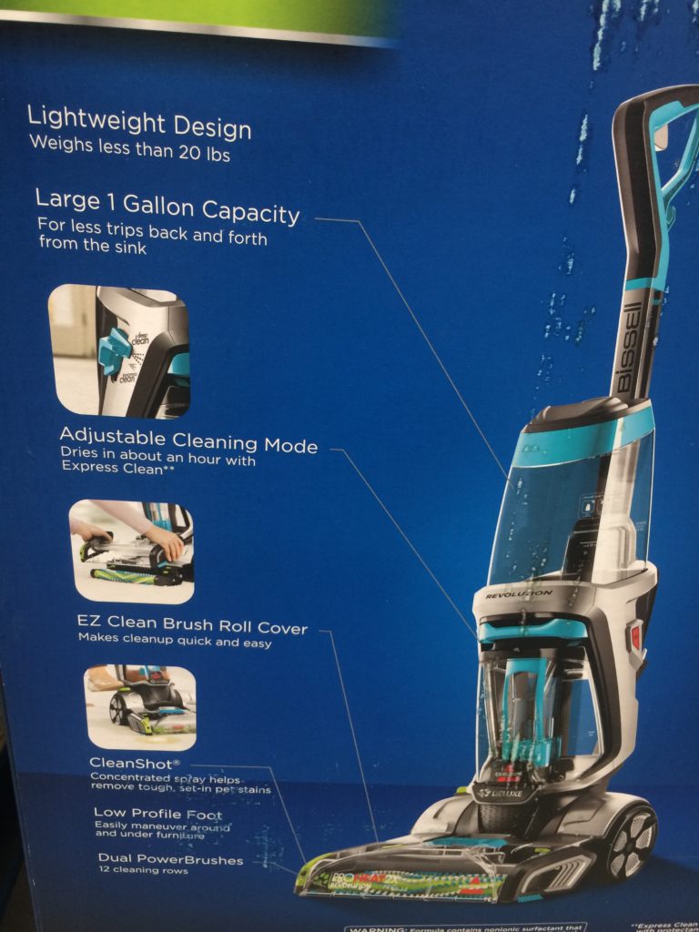 Costco 3000115 Bissell Proheat 2X Revolution Pet Carpet Cleaner part1 Costco 3000115 Bissell Proheat 2X Revolution Pet Carpet Cleaner part1