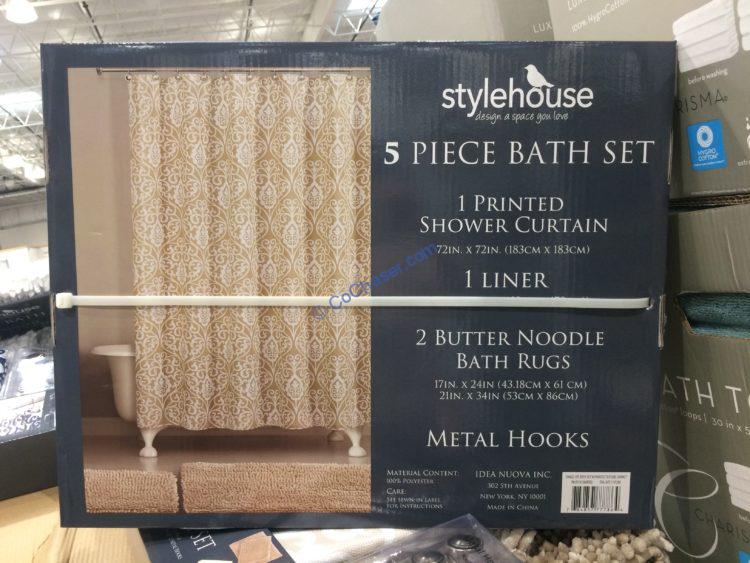 Stylehouse by Idea Nuova 5-Piece Bath Set – CostcoChaser