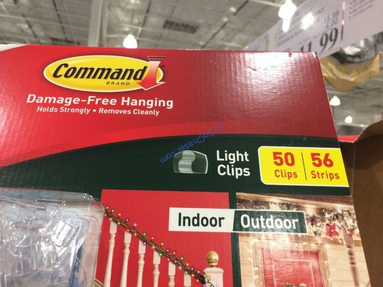 3M Command Holiday Hanging Clips or Hooks Indoor & Outdoor – CostcoChaser
