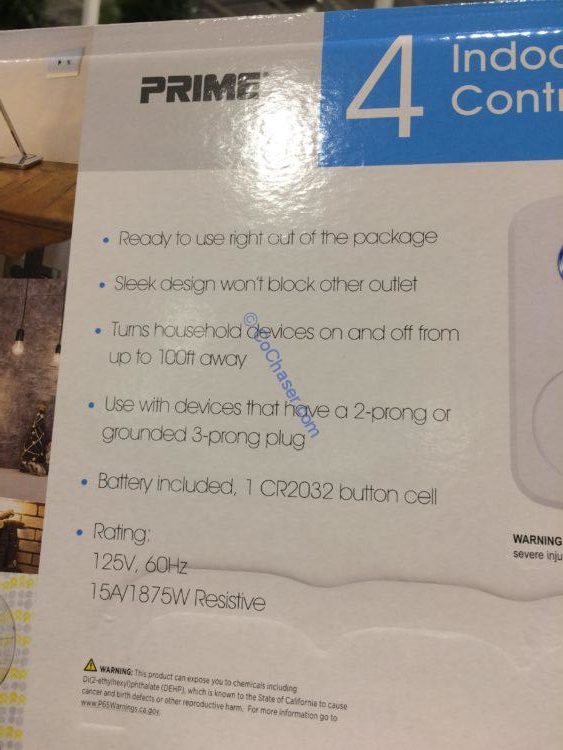 Prime Wireless Remote Outlet Indoor 4PK – CostcoChaser