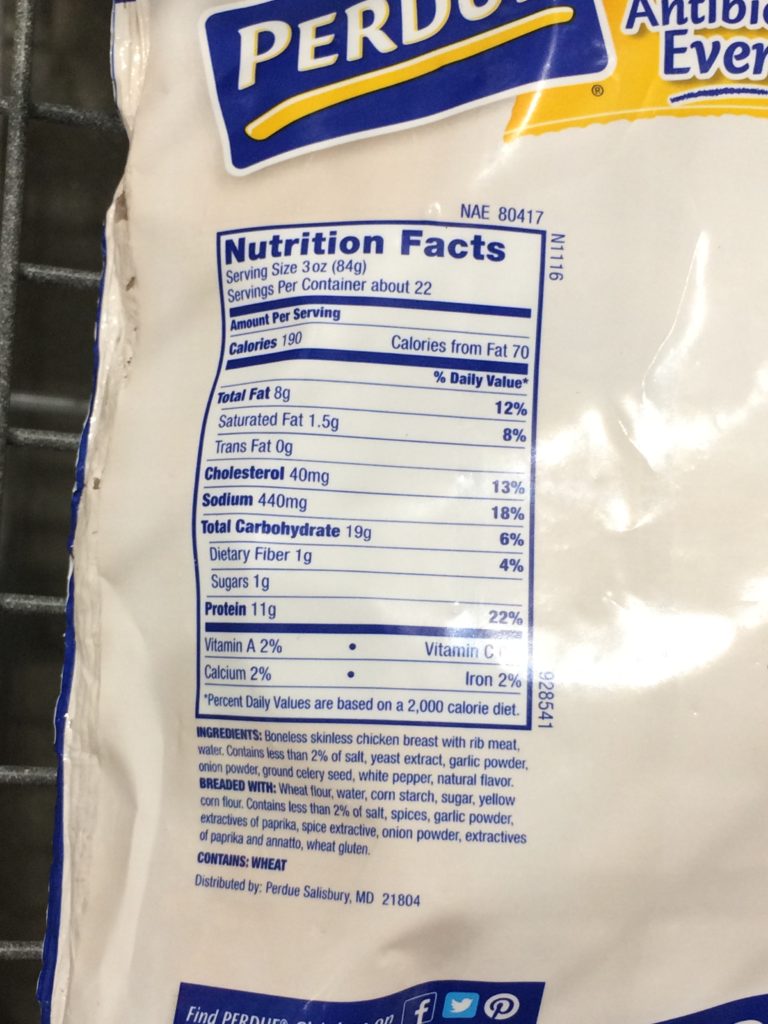 Costco-502748-Perdue-Popcorn-Chicken-chart – CostcoChaser