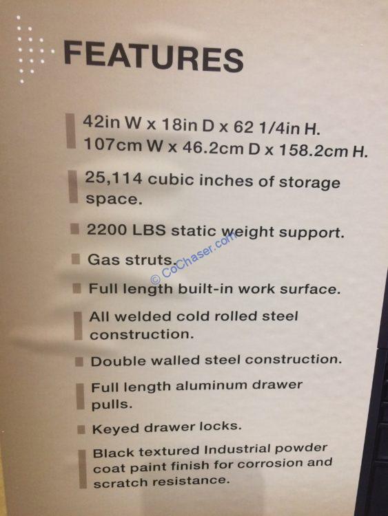 CSPS Rolling Tool Chest 42 Inch 14 Drawer – CostcoChaser