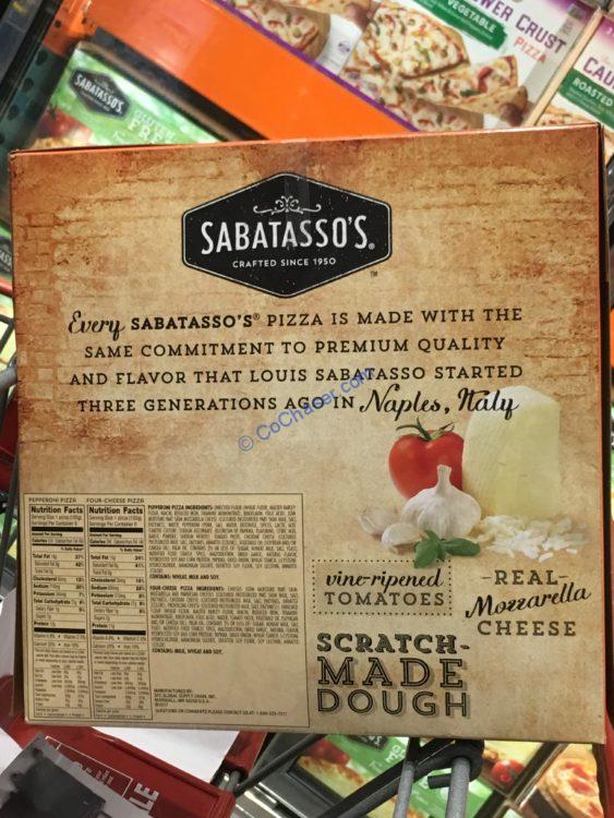 Sabatasso’s Pizza Single Variety 12 Pack Box – Costco Chaser