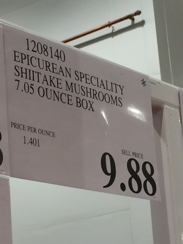 Costco-1208140-Epicurean-Specialty-Shiitake-Mushrooms-tag – CostcoChaser