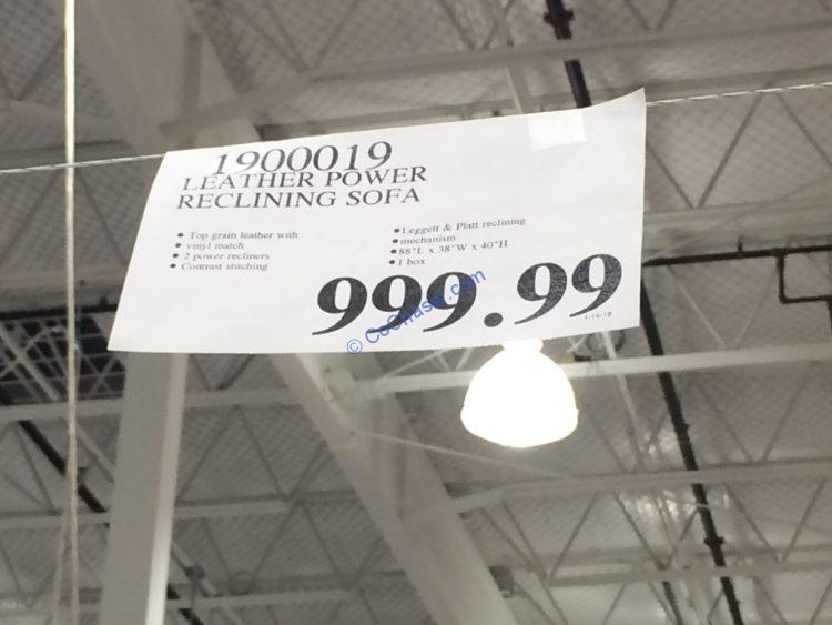 Costco-1900019-Leather-Power-Reclining-Sofa-tag – Costco Chaser