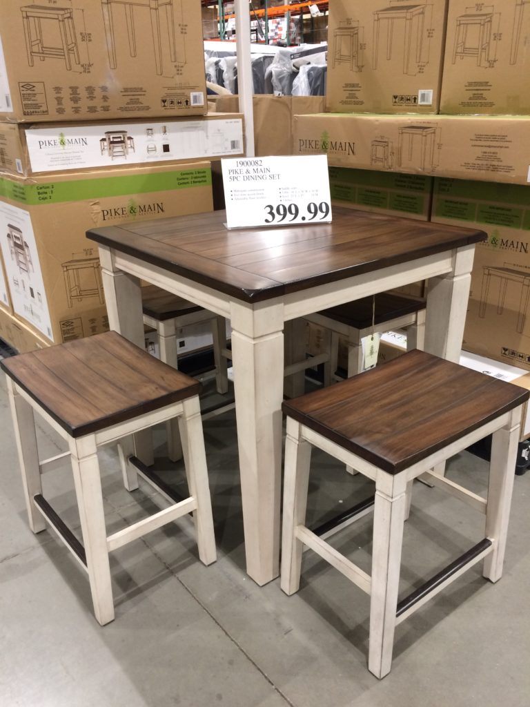 Pike & Main 5-piece Dining Set – CostcoChaser