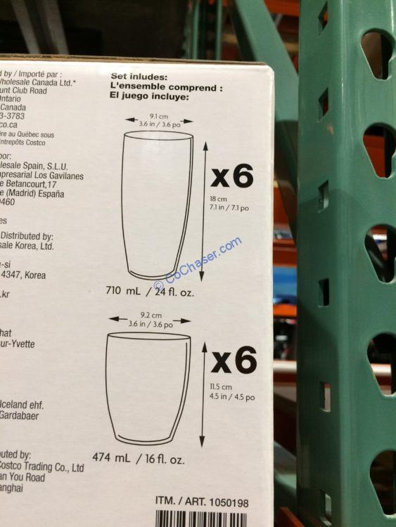 First Design Global Tritan Drinkware 12PC Set – CostcoChaser