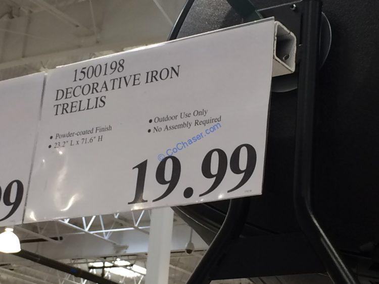 Decorative Iron Trellis – CostcoChaser