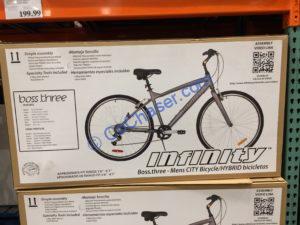 Infinity Boss Three Men’s Hybrid Bike, Model# AT619-700DMA-7 – Costco Chaser