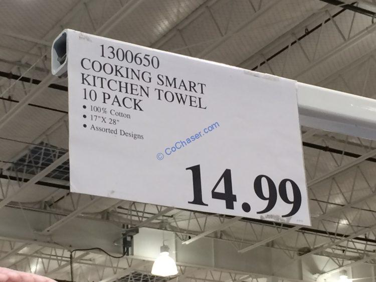 Costco-1300650-Cooking-Smart-Kitchen-Towel-tag – Costco Chaser