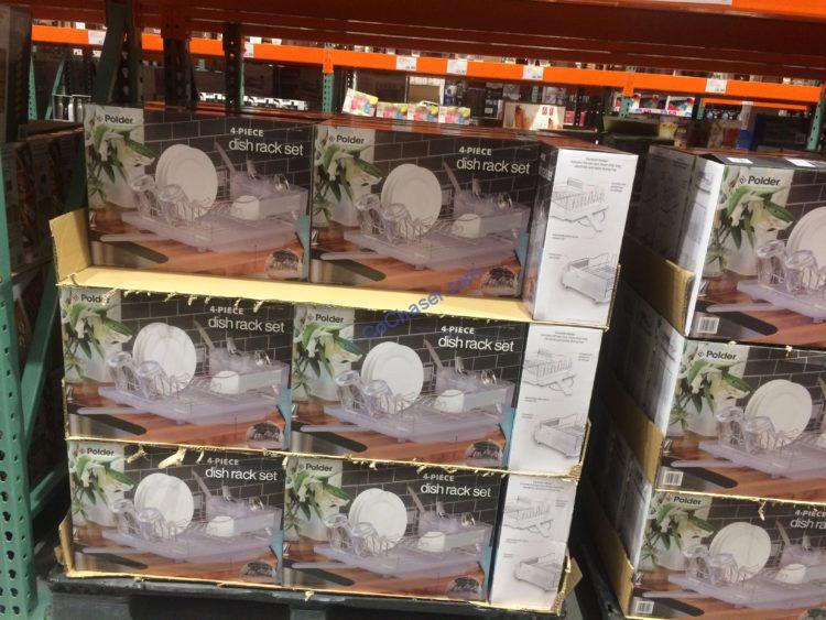 Costco-1119346-Polder-Stainless-Steel-Dish-Rack-all – Costco Chaser