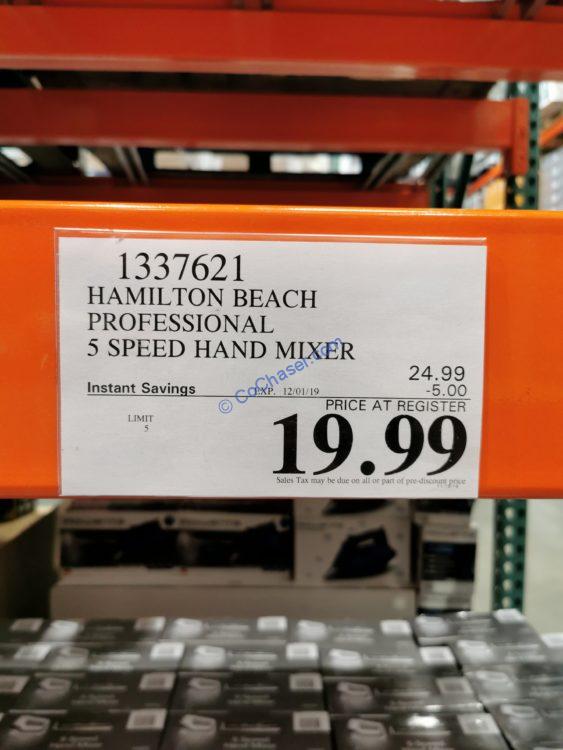 Costco-1337621-Hamilton-Beach-Professional-5Speed-Hand-Mixer-tag ...