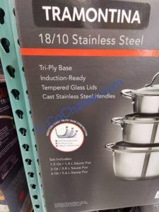 Tramontina 6-Piece Stackable Sauce Pot Set – CostcoChaser