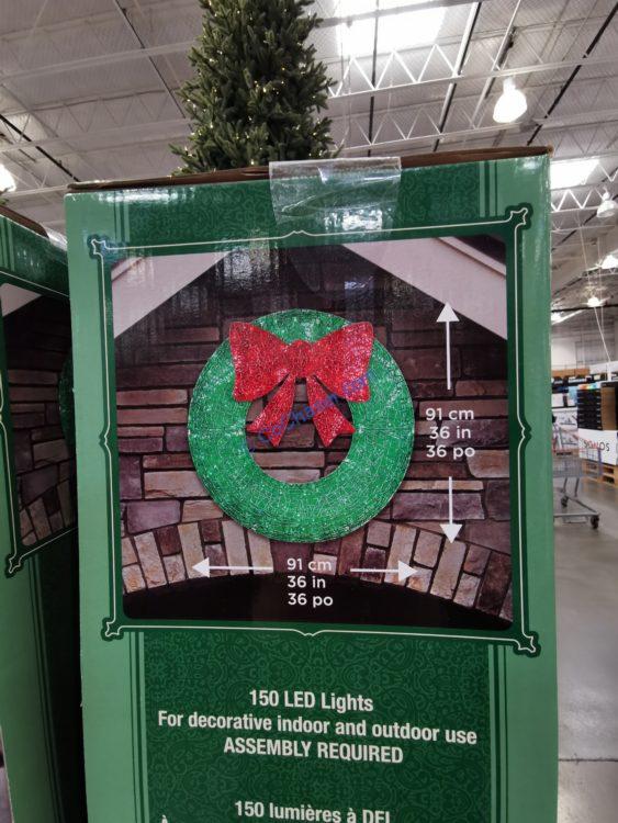 36″ LED Wreath – CostcoChaser