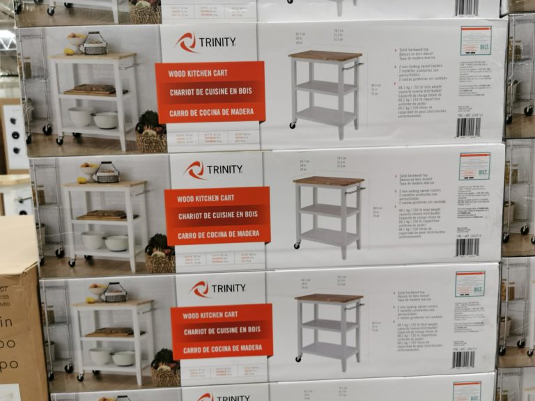 Costco 1044715 TRINITY 3 tier Kitchen Cart all CostcoChaser Costco 1044715 TRINITY 3 tier Kitchen Cart all CostcoChaser