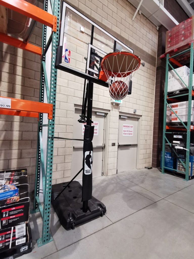 Spalding 54” Portable Hoop System – CostcoChaser