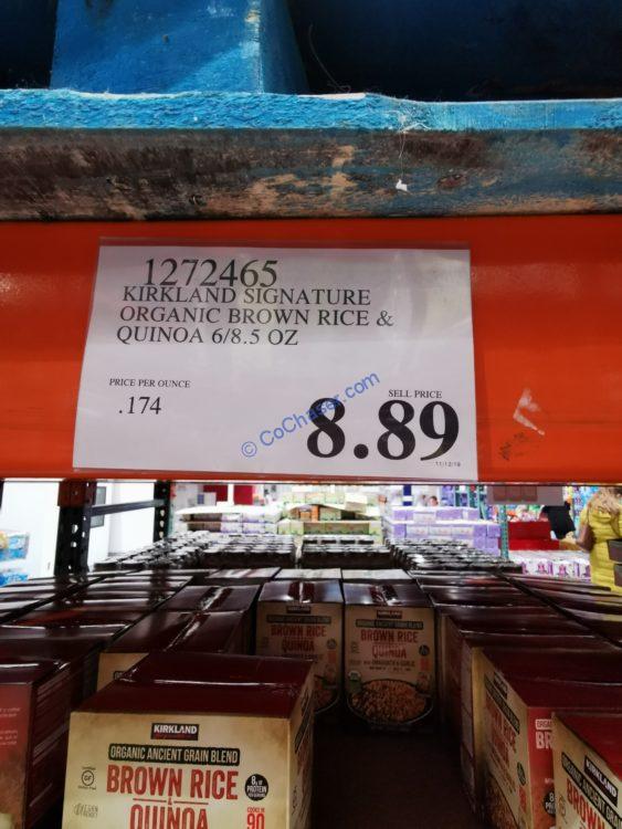 Kirkland Signature Organic Brown Rice & Quinoa, 8.5 oz, 6-count ...