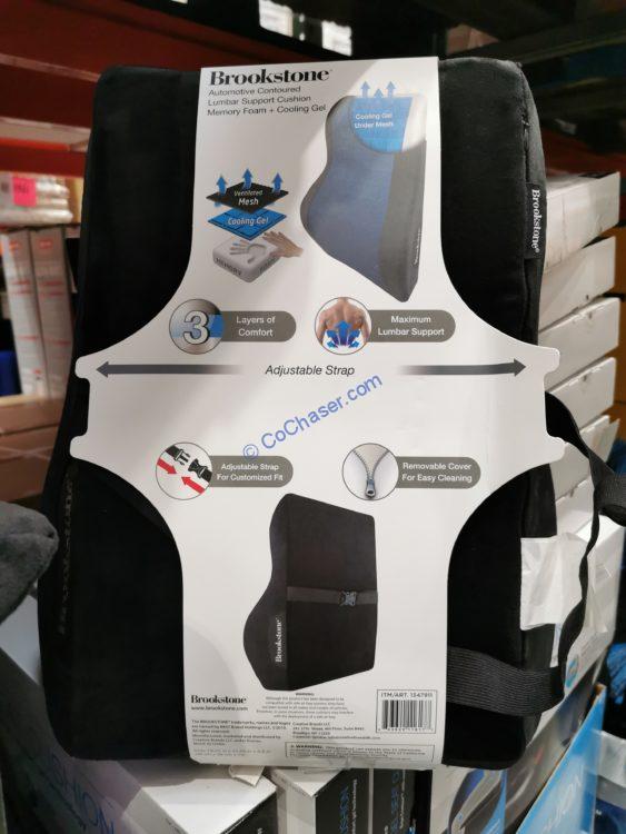 Costco-1347911-Brookstone-Contoured –Lumbar-Cushion – Costco Chaser