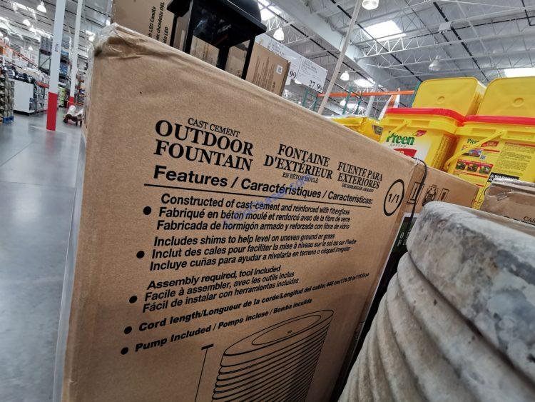 Costco-1902336-Modern-Ribbed-Self-contained-Outdoor-Fountain-spe ...