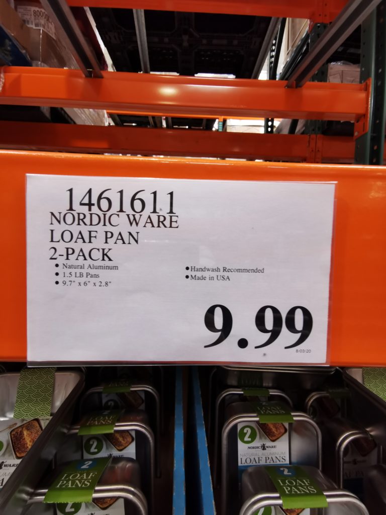 Costco-1461611-Nordic-Ware-Loaf-Pan-tag – CostcoChaser