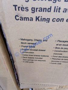 Universal Broadmoore Fergus Storage Bed: Queen or King – CostcoChaser