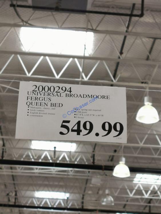 Universal Broadmoore Fergus Storage Bed: Queen or King – CostcoChaser