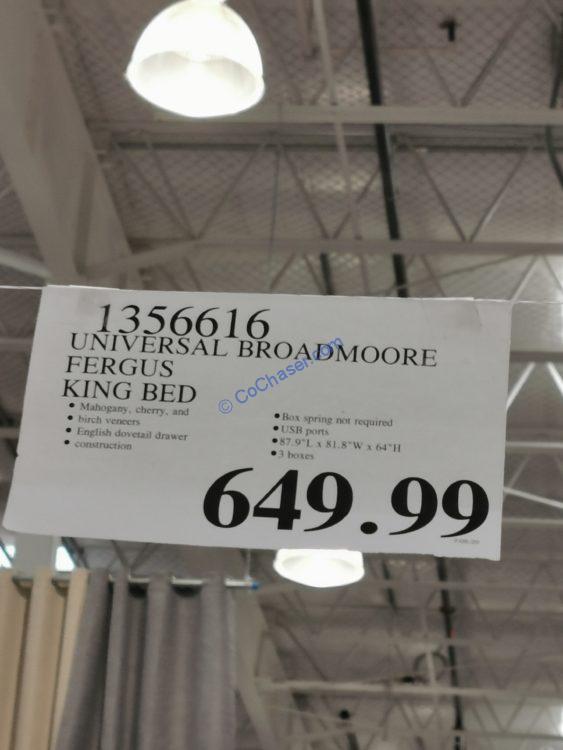 Universal Broadmoore Fergus Storage Bed: Queen or King – CostcoChaser