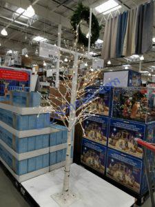 7′ Faux Birch Tree with 280 LED Lights – CostcoChaser