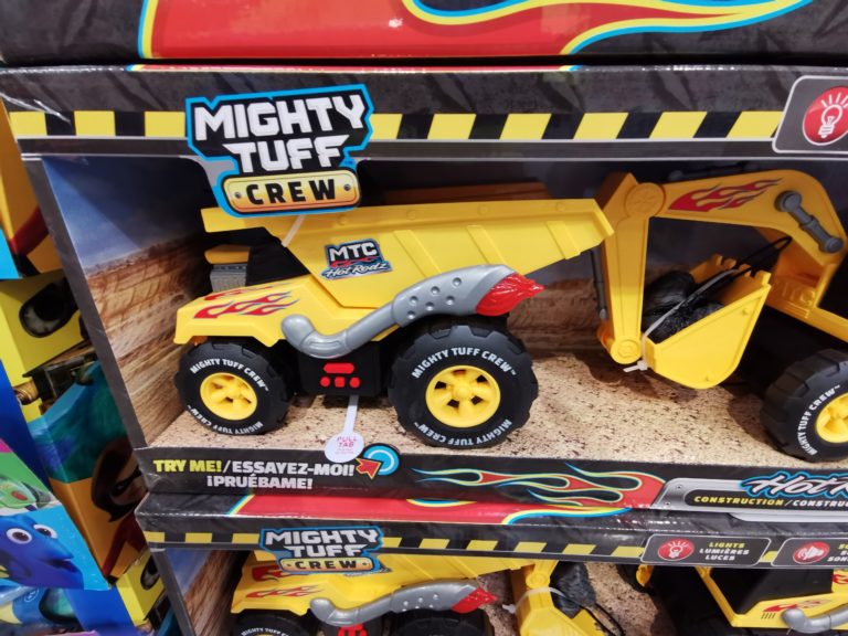 Mighty Tuff Crew Hot Rodz Construction Vehicles, 3-pack – Costco Chaser