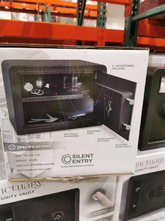Sanctuary Biometric Quick Access Safe, Model#SA-IHS2B – Costco Chaser