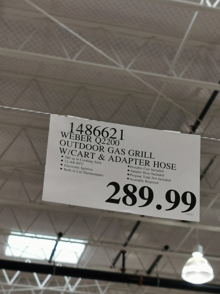 Costco-1486621-Weber-Q2200-Outdoor-Gas-Grill-tag – CostcoChaser