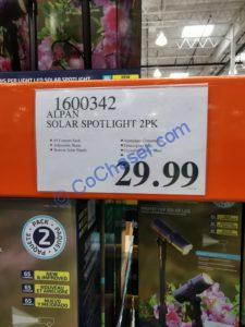 Alpan SmartYard Solar LED Spotlight, 2PK – CostcoChaser