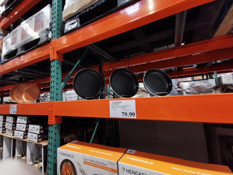 Henckels Capri Notte Granitium 3-piece Fry Pan Set – Costco Chaser