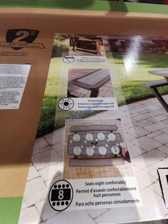 Lifetime Commercial Quality Folding Picnic Table – CostcoChaser