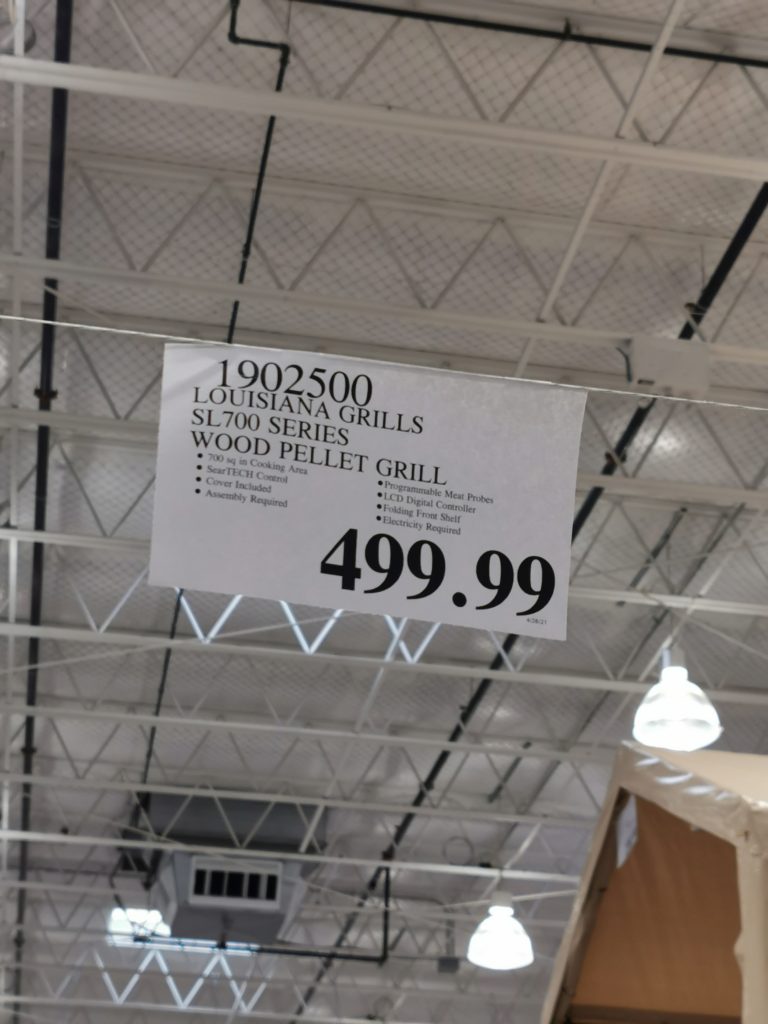 Costco-1902500-Louisiana-Grills-SL700-Series-Pellet-Grill-tag ...